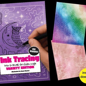 Ink Tracing Art Book: Variety Edition 2 - Relaxing Hidden Images PDF ...