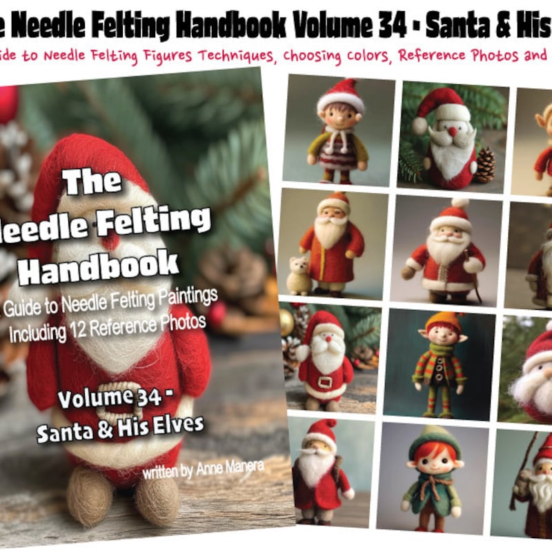 Santa Painting Tutorial - Etsy