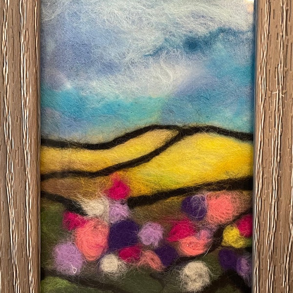 Wool Painting - Etsy