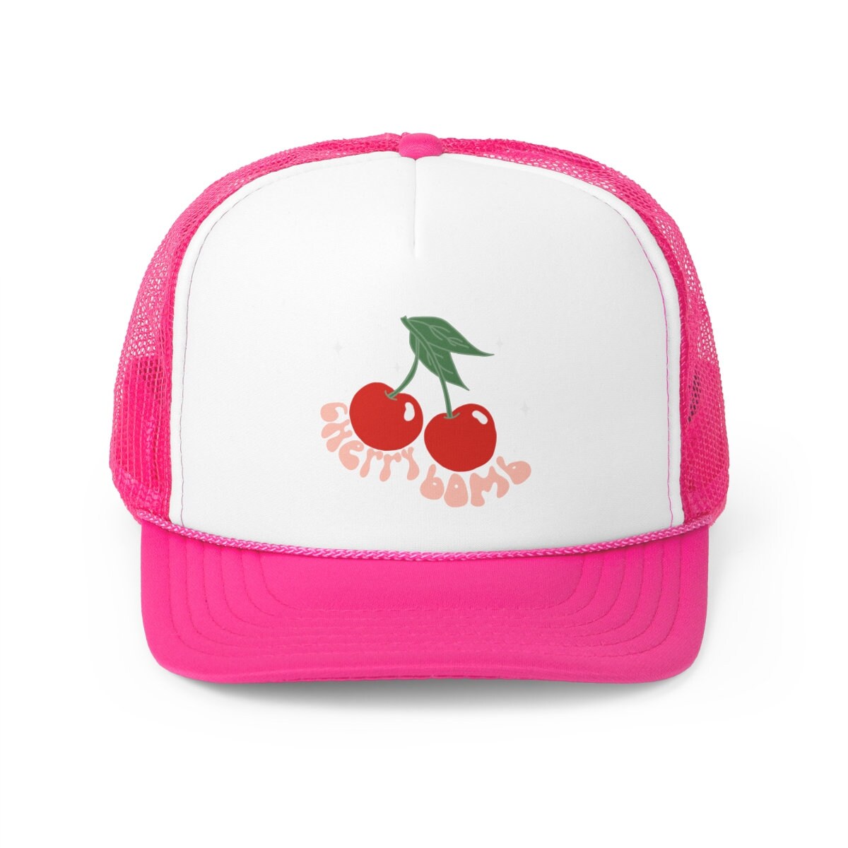 Cherry Trucker Hat Trendy Cherry Trucker Hat Preppy Trucker Hat Cherry Bomb Trucker Hat ...