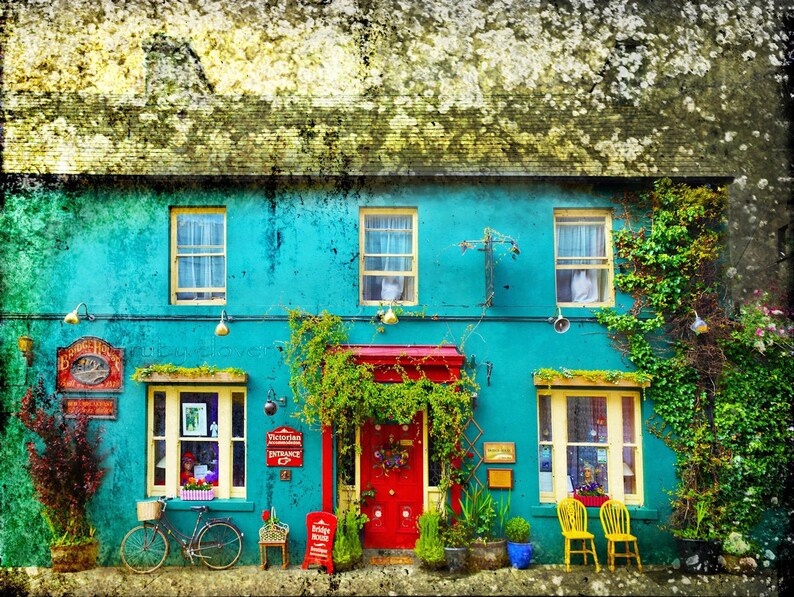 Skibbereen IRELAND Co. CORK Colorful House Mccarthy Irish - Etsy