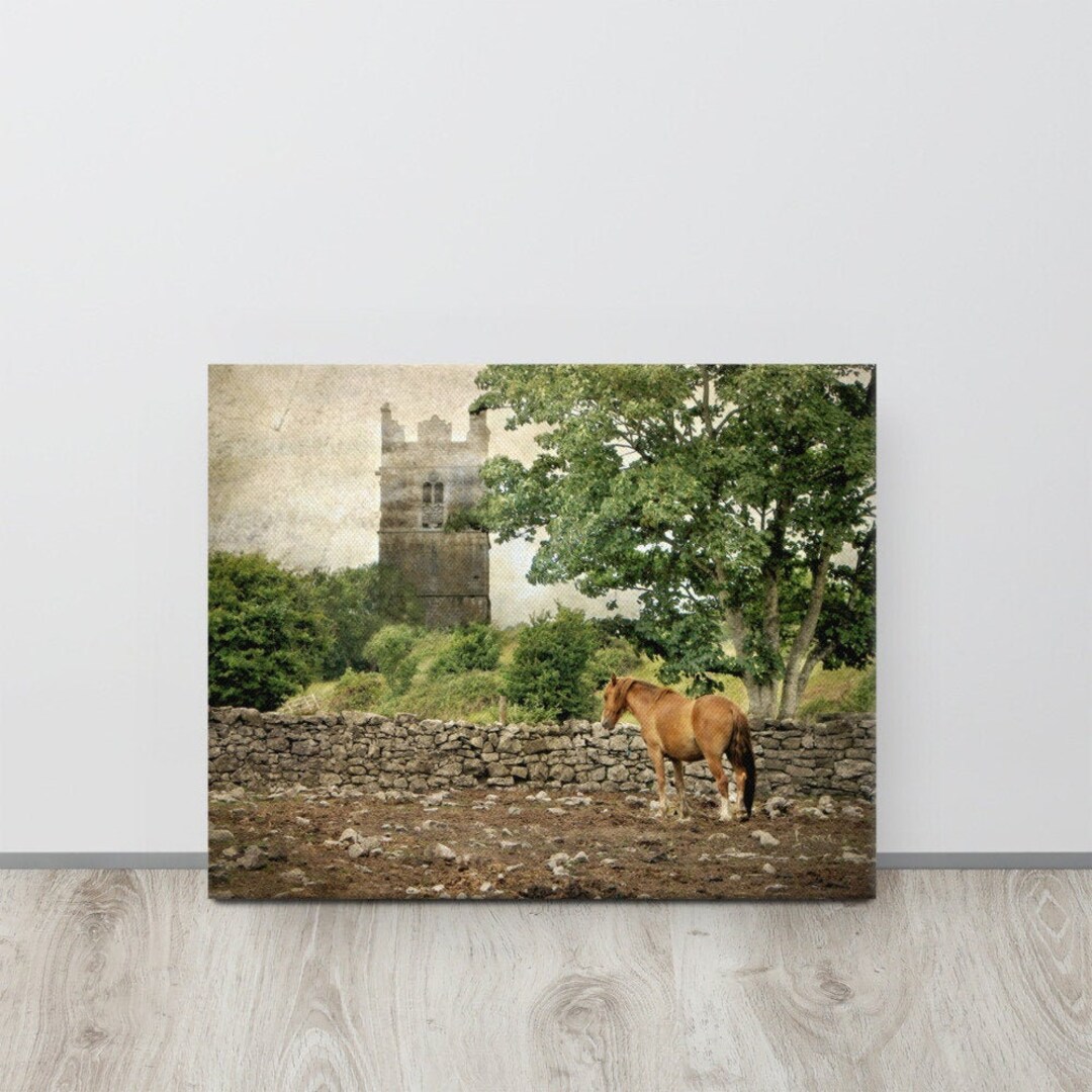 My Kingdom for a Horse, Ireland Landscape Photo, Medieval Castle ...