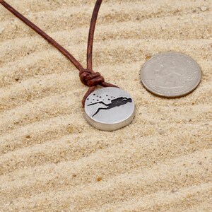 Scuba Diving Gift Diver Necklace Scuba Jewelry Pewter Pendant and ...