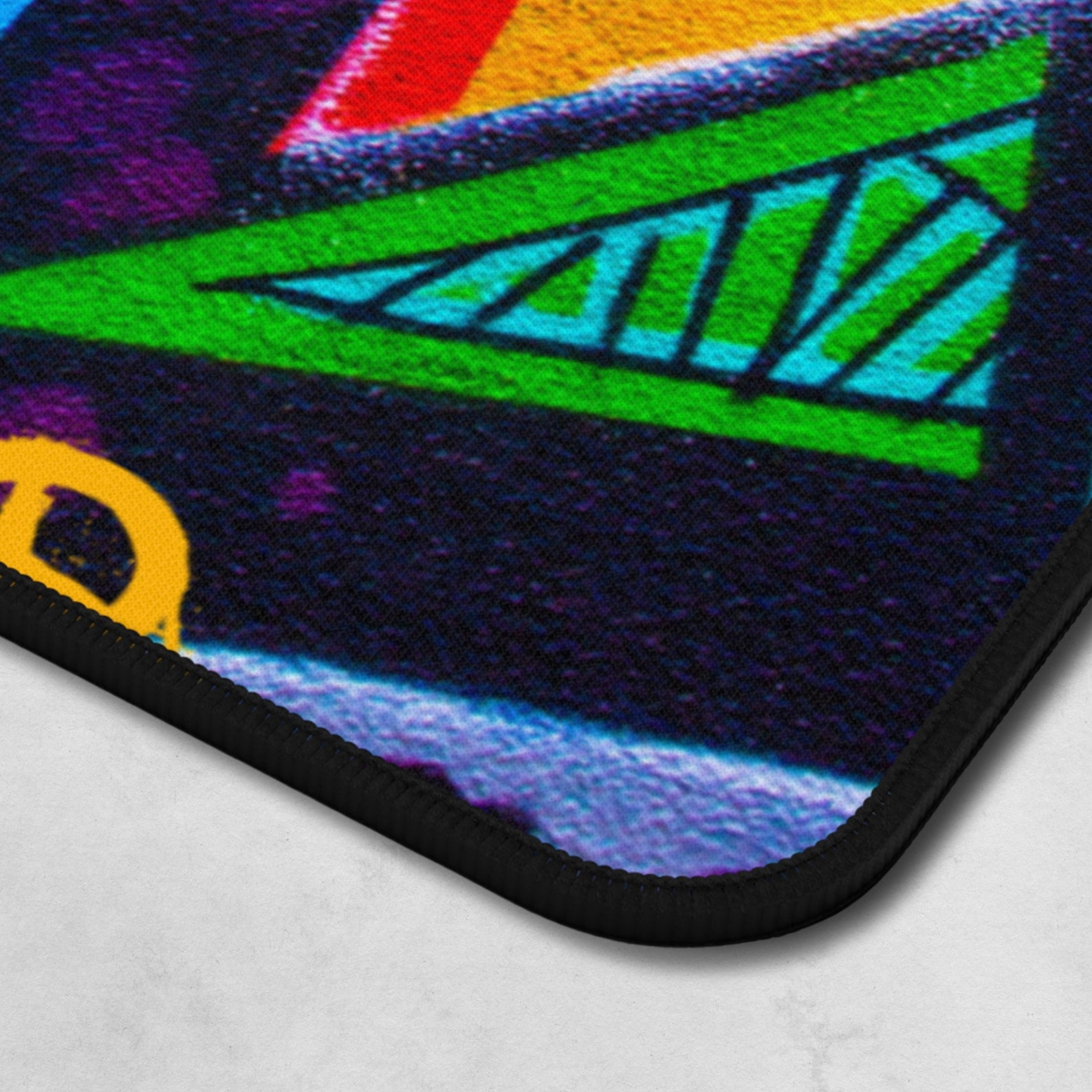 Graffiti Deskmat Desk Mat Aesthetic Custom Mouse Pad Desk Decor ...