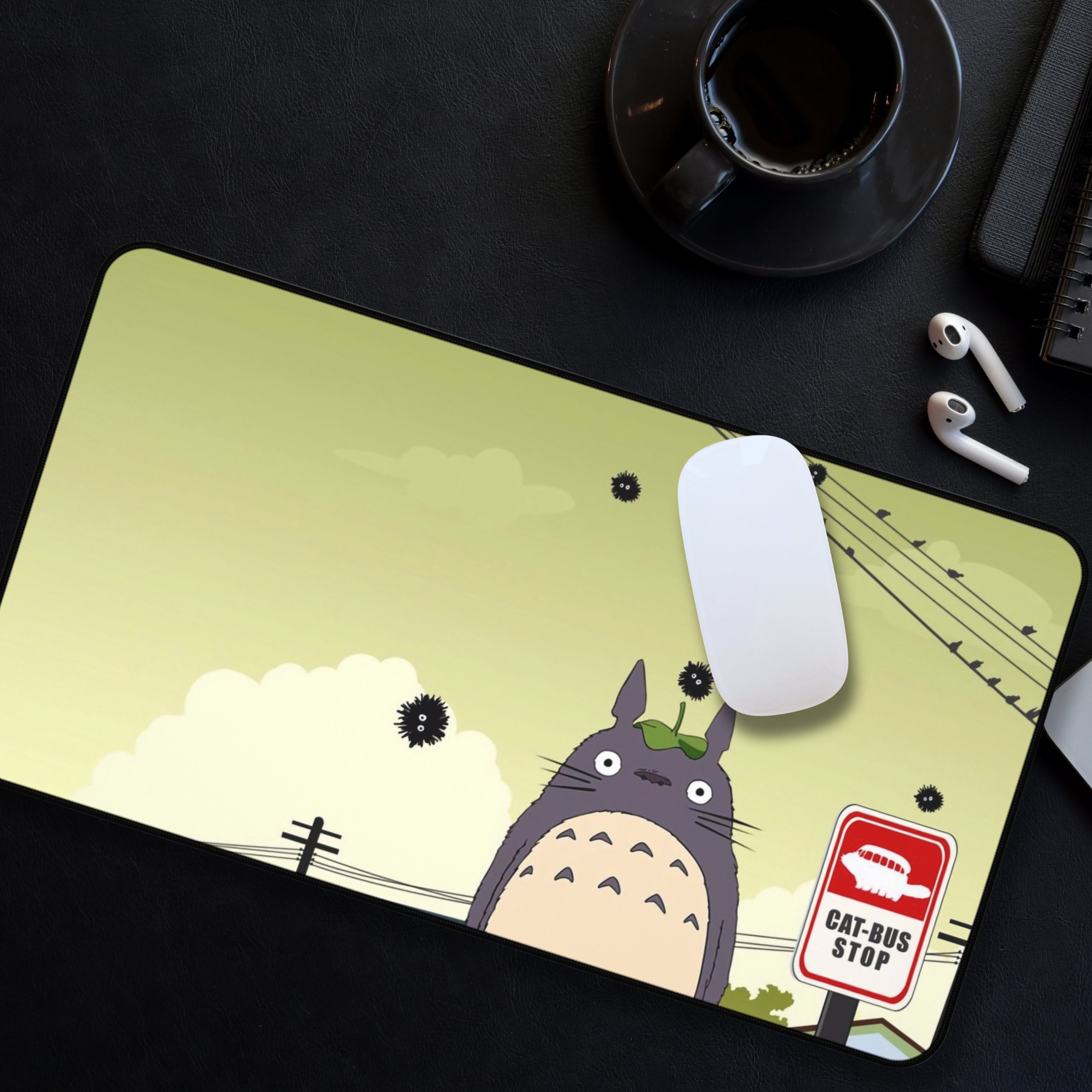 Desk Mat My Neighbor Totoro Ghibli Mousepad Studio Ghibli Decor Anime ...