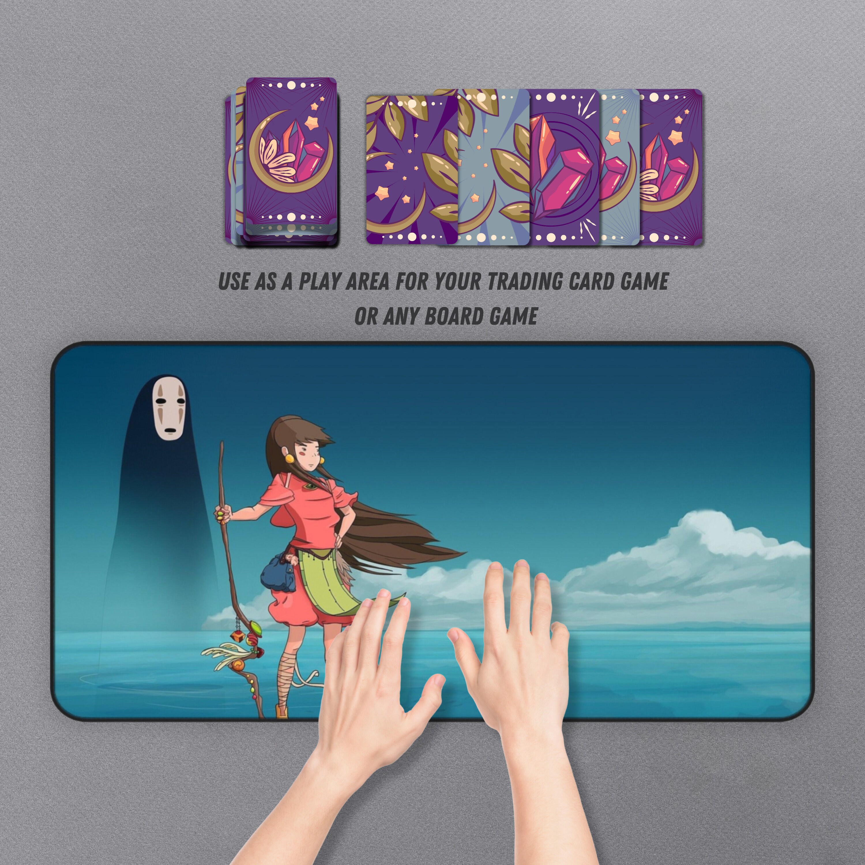 Spirited Away Desk Mat Studio Ghibli Mousepad Anime Mouse Pad Studio ...