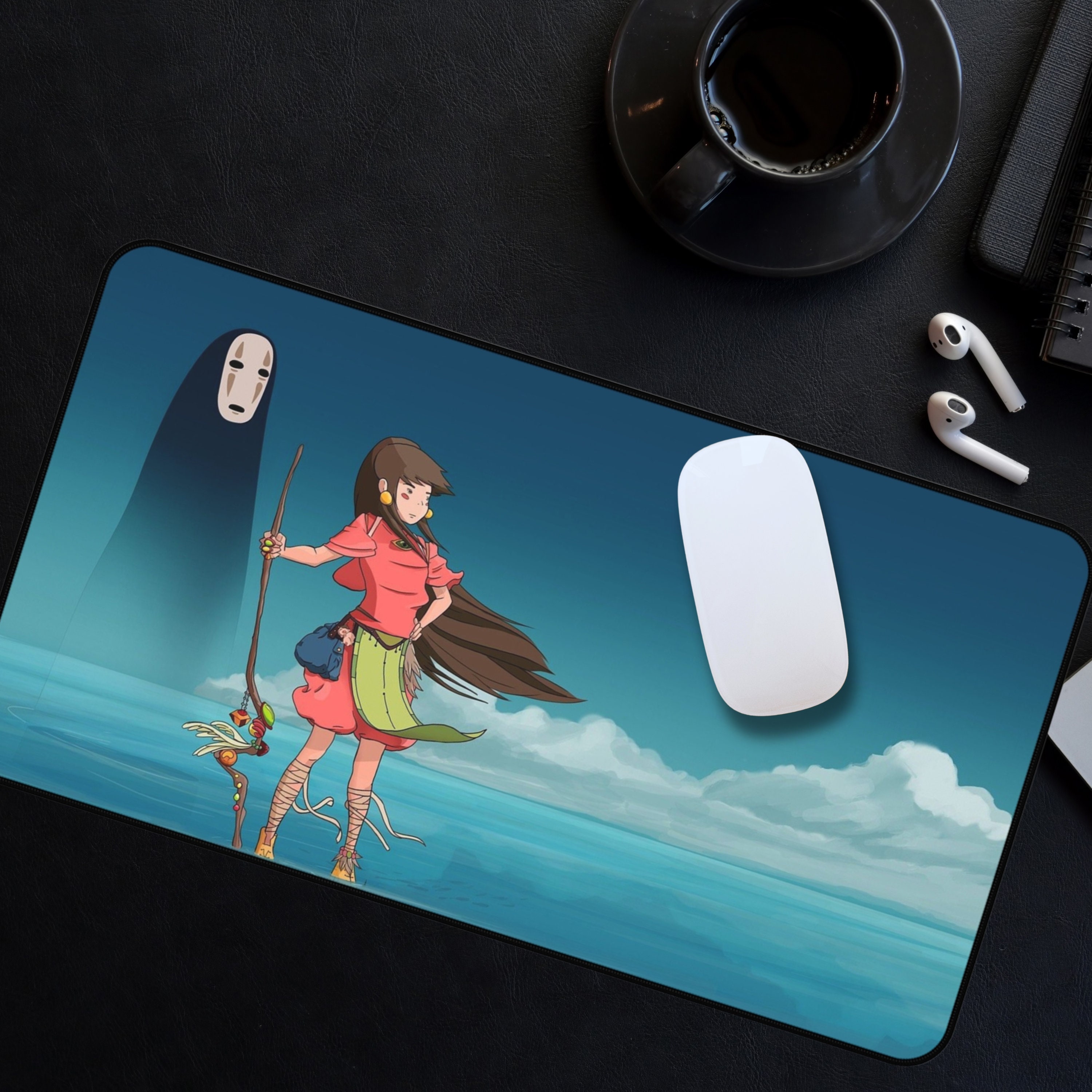 Spirited Away Desk Mat Studio Ghibli Mousepad Anime Mouse Pad Studio ...