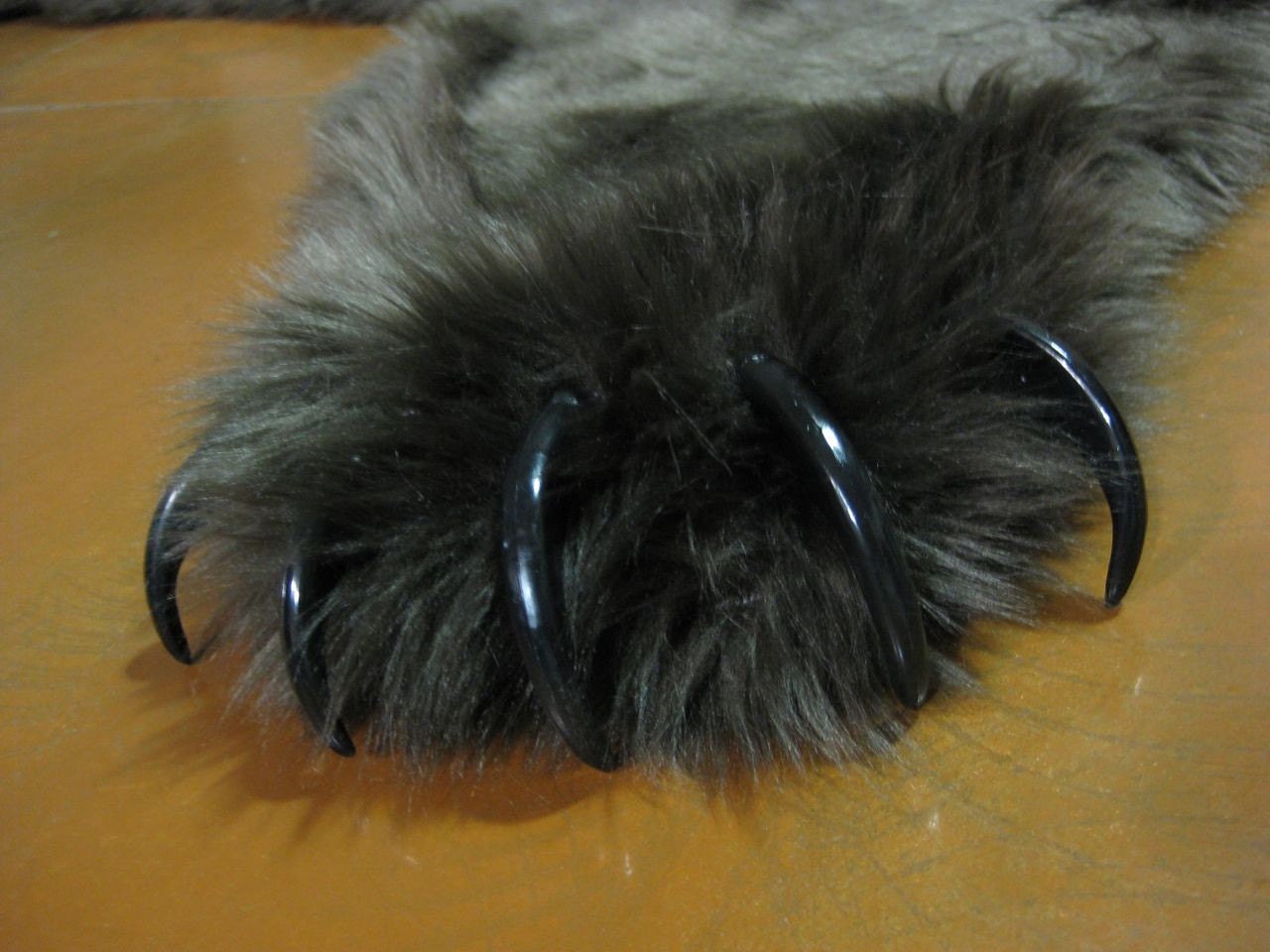 Faux Bearskin Rug - Chocolate Brown - Etsy