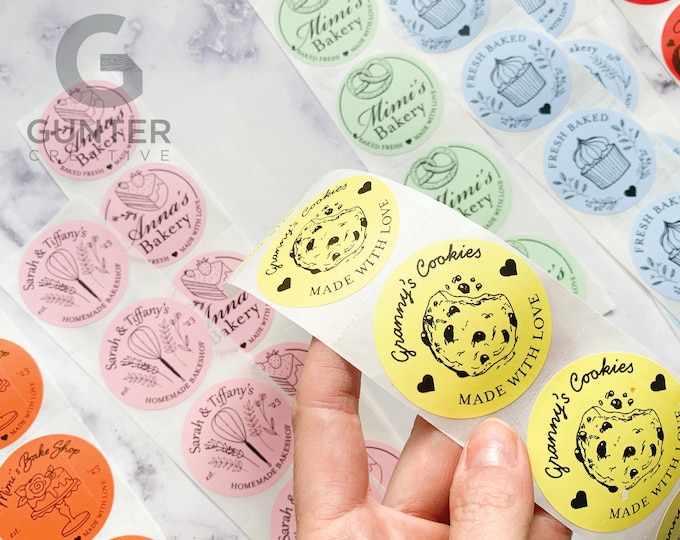 From the Kitchen of Tags, Set, Personalized Baking Cards, Gift ...