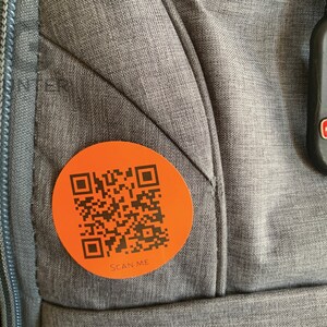 Custom 2” QR Code Stickers, QR Labels for Packaging, Parties ...
