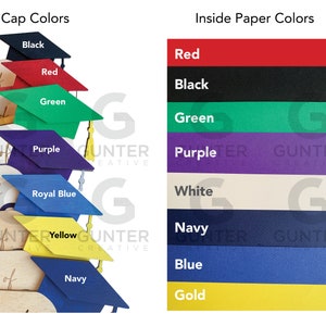 Gift Card Holder for Graduate, Personalized Folded Paper Book, for ...