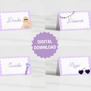 Editable Taylor Swift Birthday Welcome Sign, Swiftie Sign, Eras Tour ...