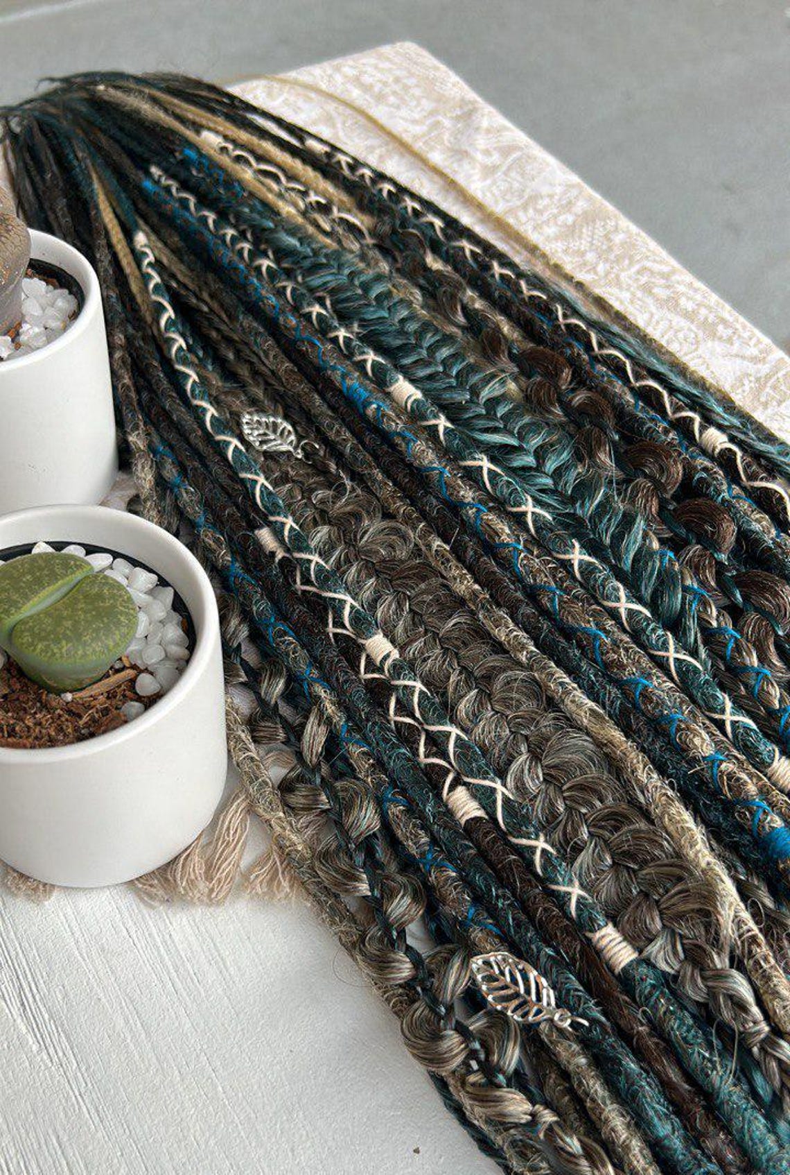 Boho Dreadlocks Set, Full Set Dreadlocks and Braids, Braids and ...