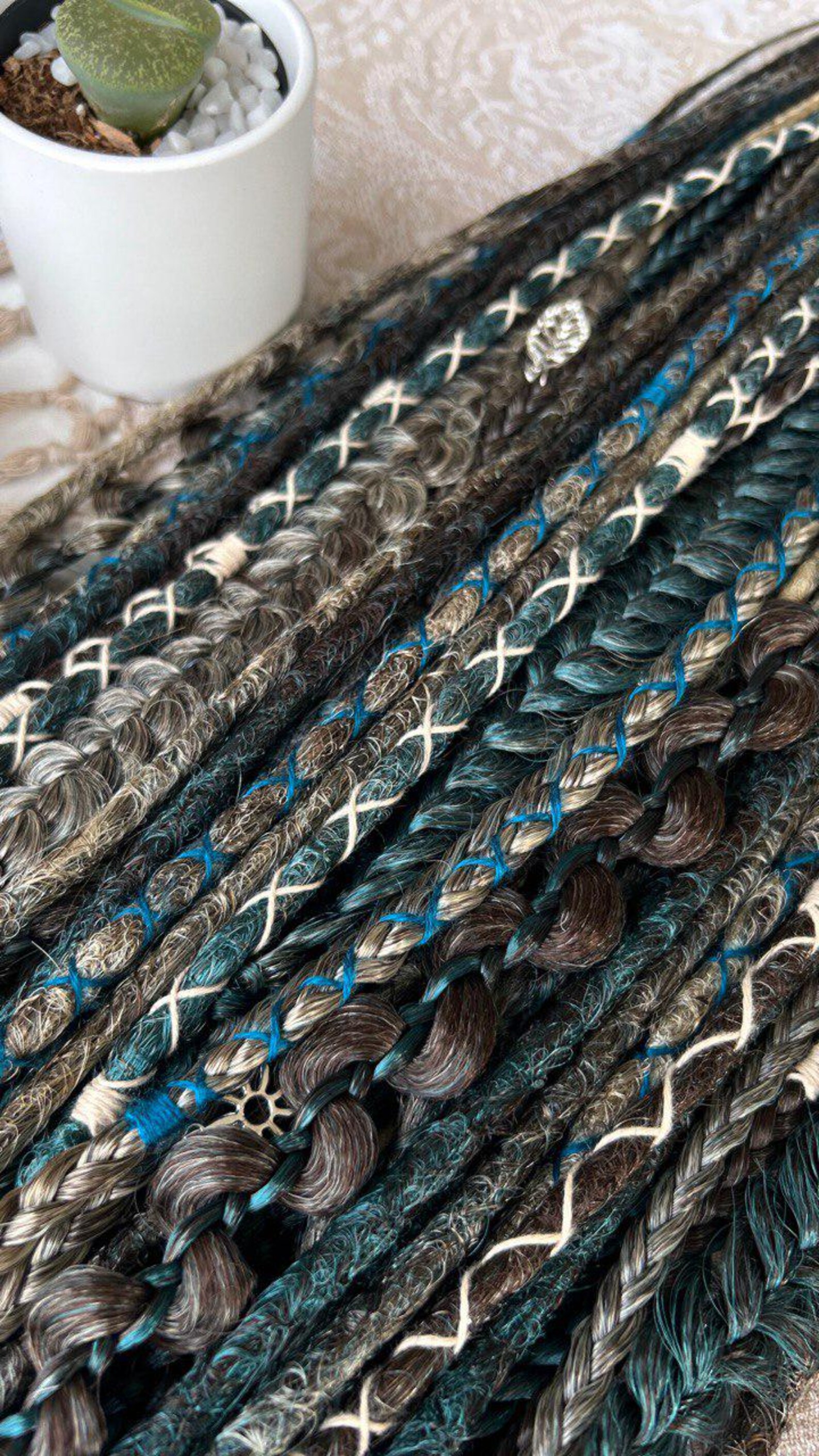 Boho Dreadlocks Set, Full Set Dreadlocks and Braids, Braids and ...