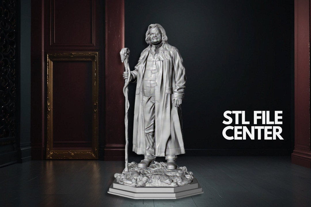 Alastor Moody Harry P. 3D STL Files High Quality 3D Printer STL File ...