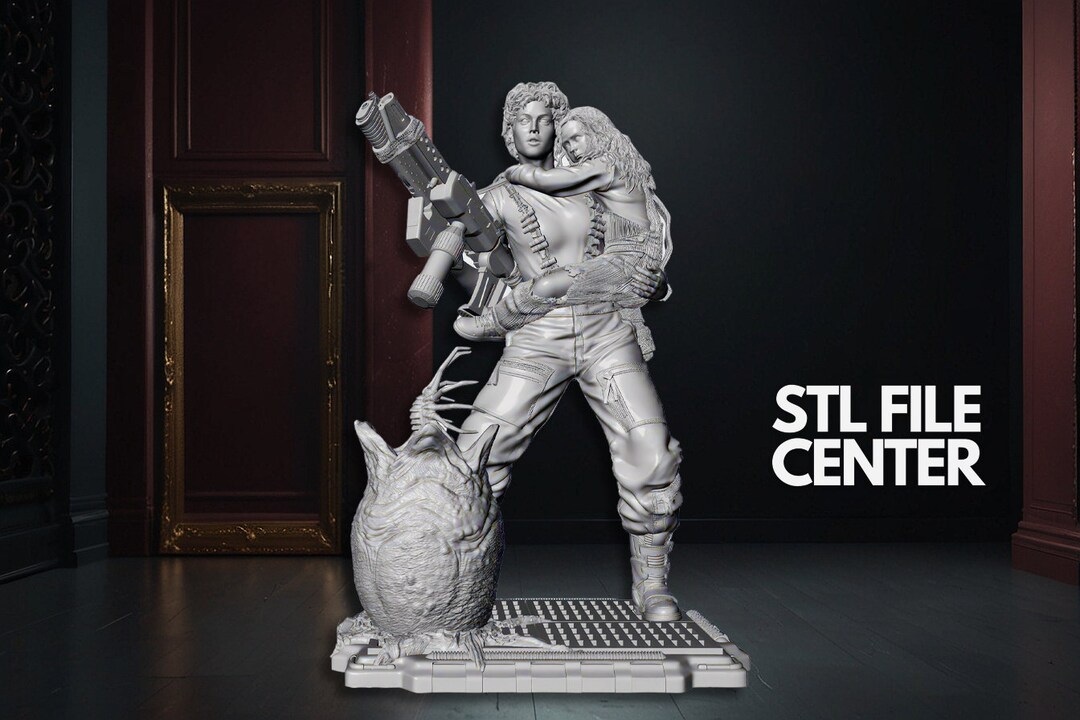 Alien Ellen Ripley Newt 3D STL Files High Quality 3D Printer STL File ...