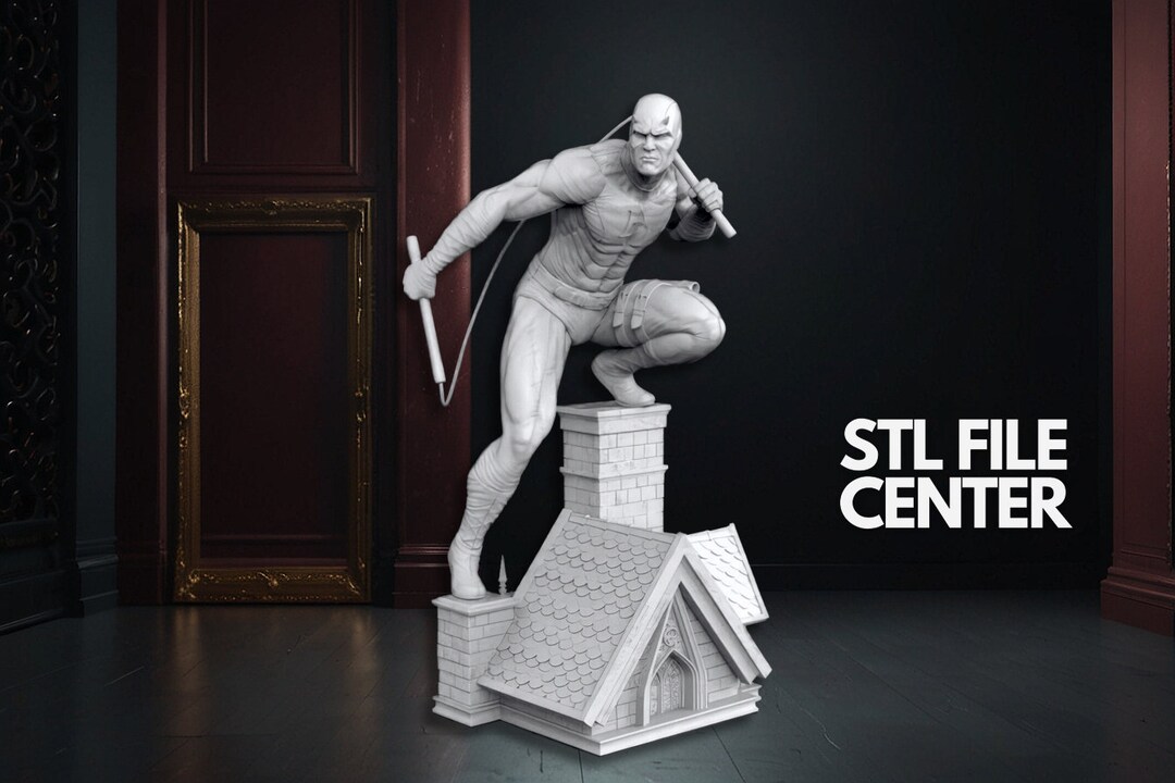 Daredevil 3D STL Files High Quality 3D Printer STL File, 3D Digital ...