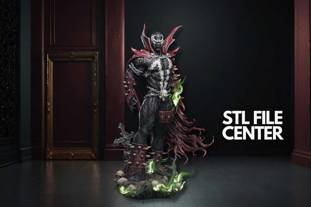 Spawn 3D STL Files High Quality 3D Printer STL File, 3D Digital ...