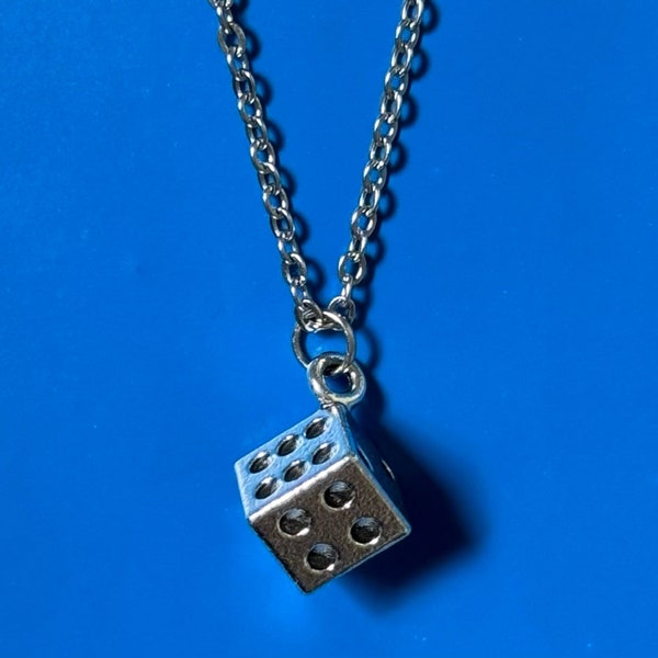 Dice Necklace - Etsy