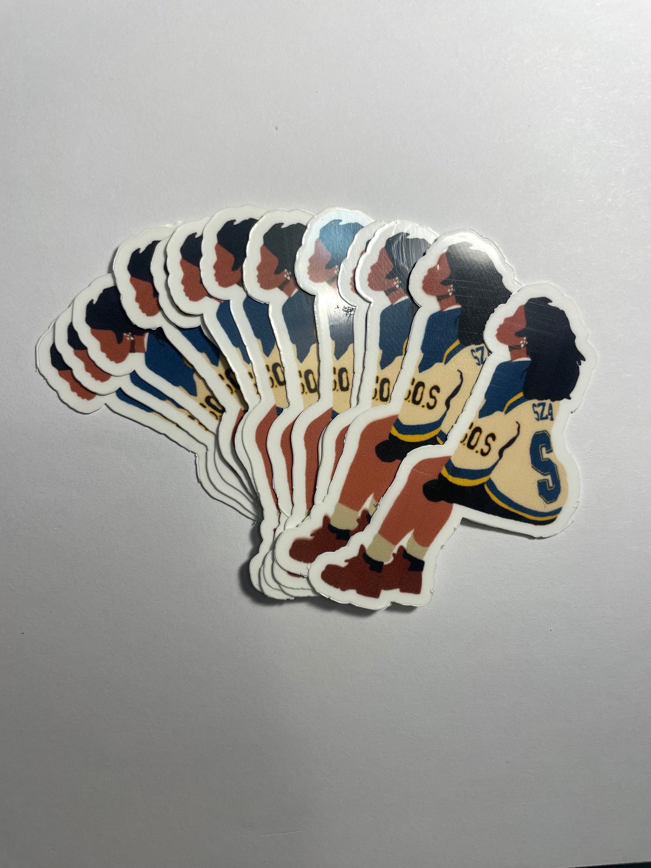 SOS- SZA Waterproof Sticker - Etsy