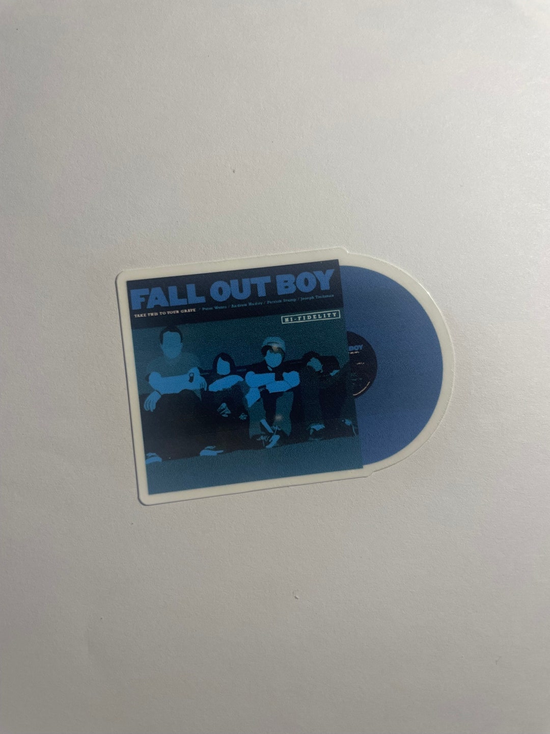 Take This to Your Grave - FOB Vinyl Record Waterproof Sticker - Etsy