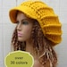 Soft Poofy Newsboy Hat Women Choose From 32 Colors/visor Beanie Hat ...