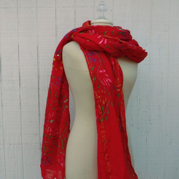 Indian Scarf - Etsy