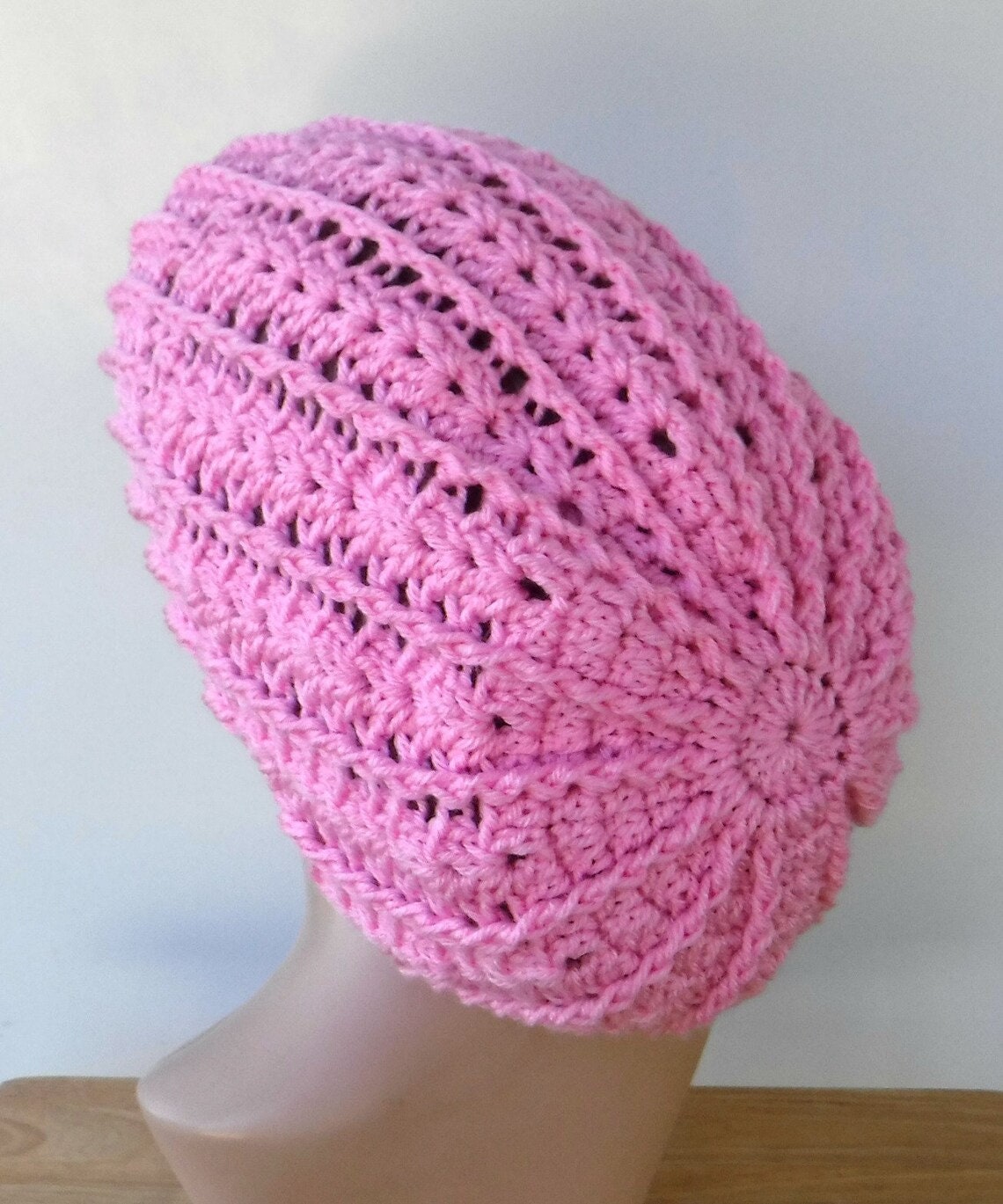 Custom Colors Lacy Slouchy Beanie Women/available in 62 Colors/woman ...