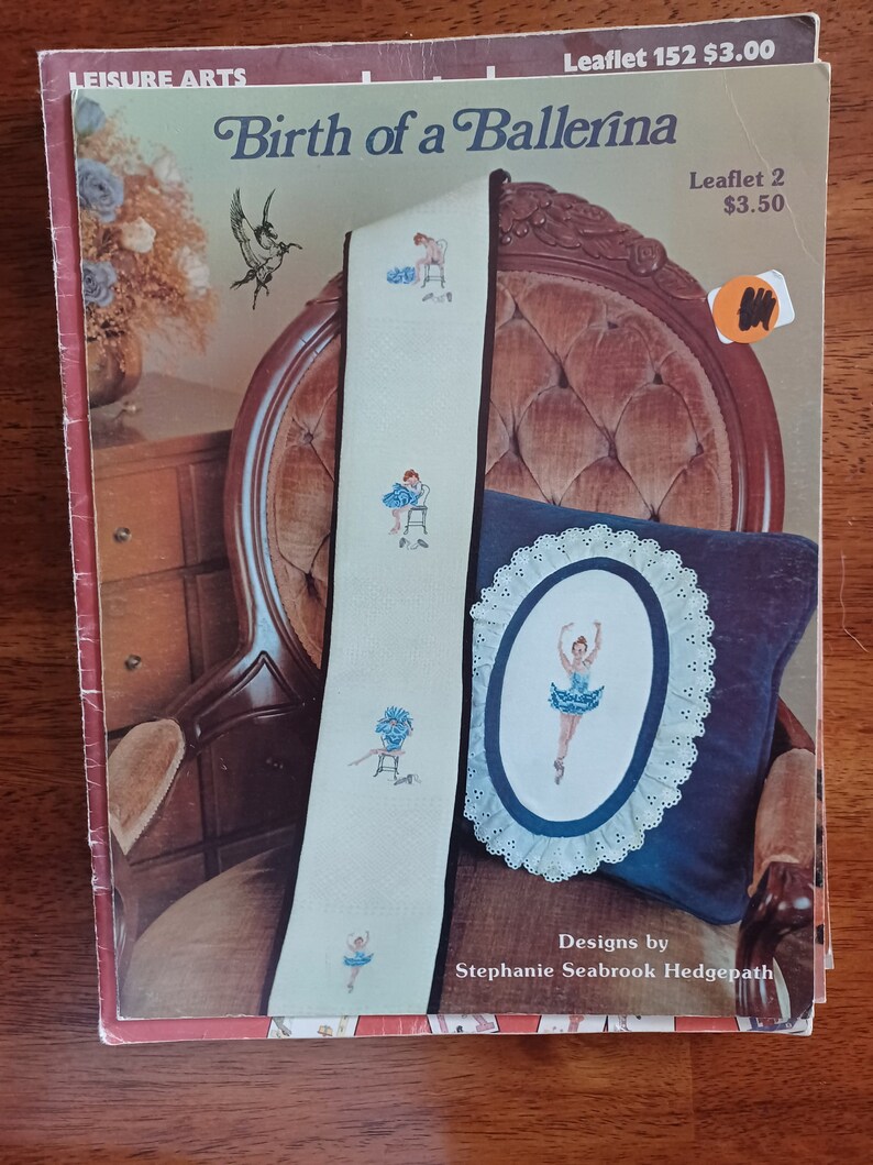 Cross Stitch Big Lot of 10 Vintage Cross Stitch Booklets/nursery Baby ...