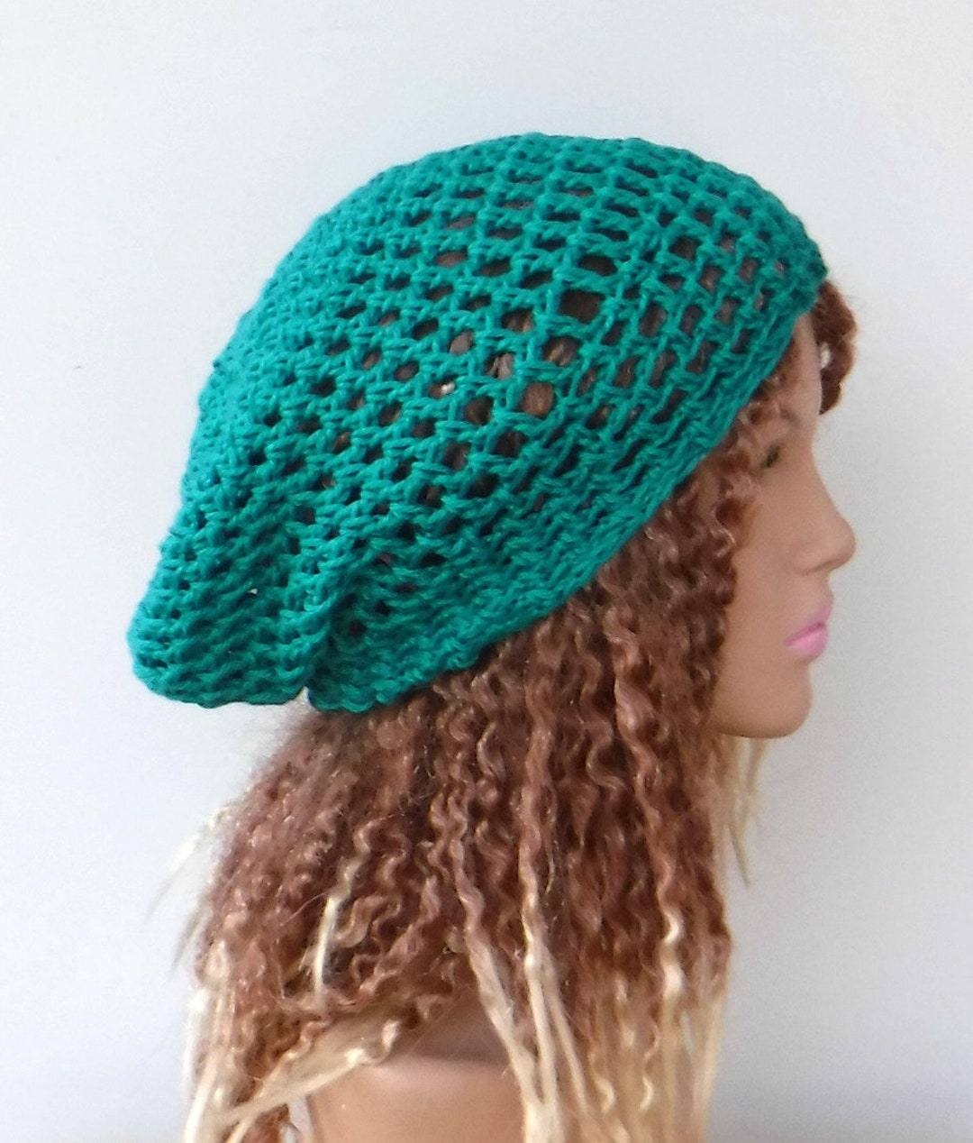 Fin de semana algodón snood slouchy hat mujeres/mujeres más pequeñas ...