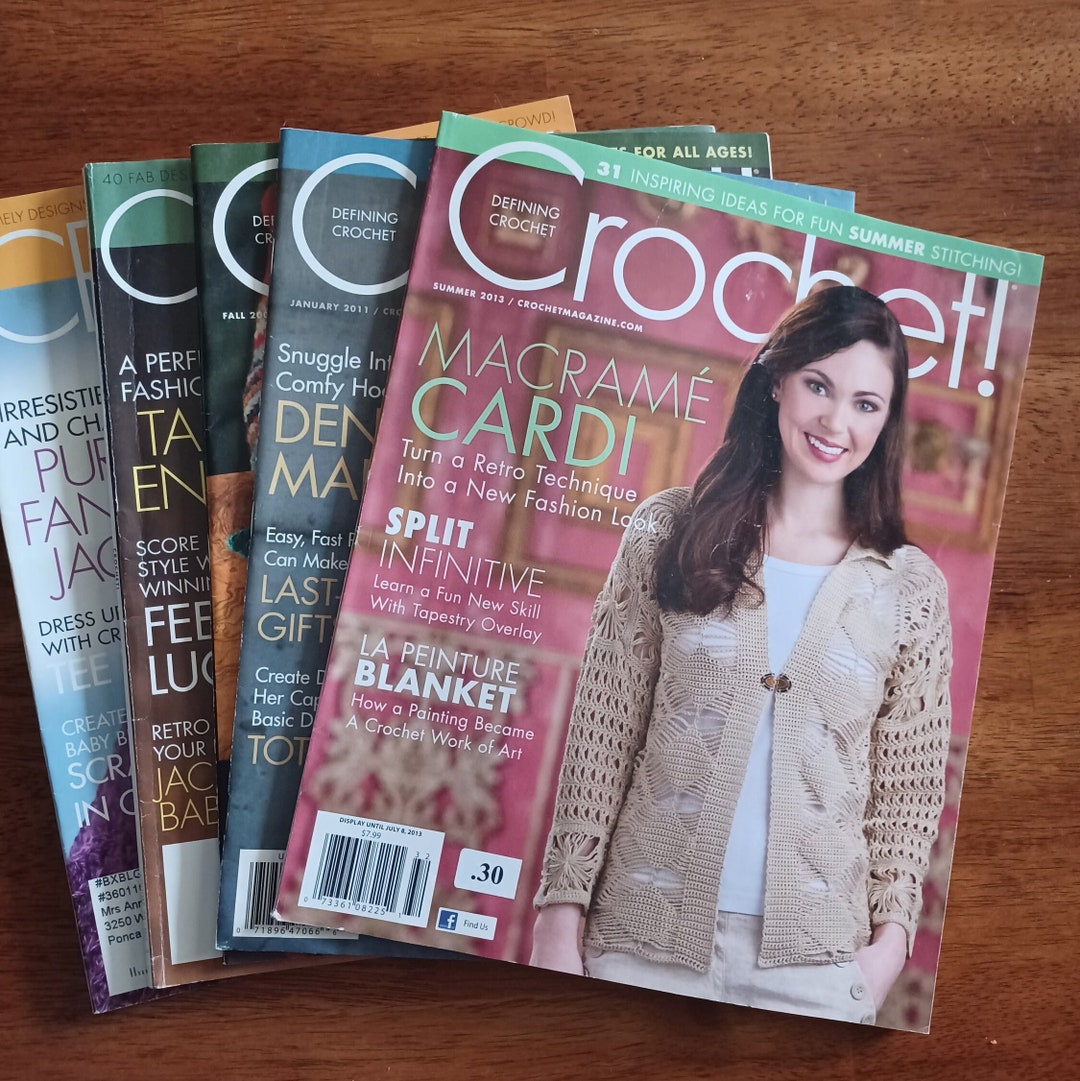 Crochet Lot of 5 Defining Crochet Magazines 2006 2007/accessories ...