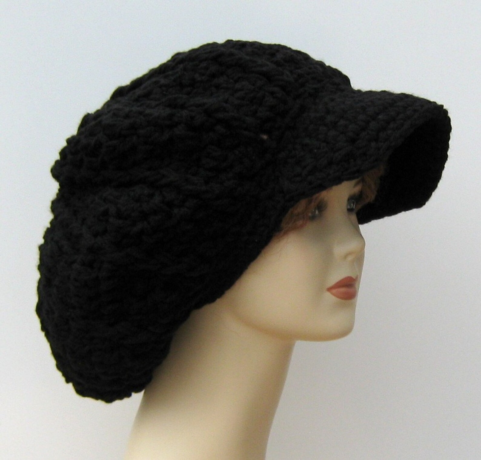 Oversized Dreadlocks Cap Visor Dread Tam Hat Hippie Slouchy - Etsy