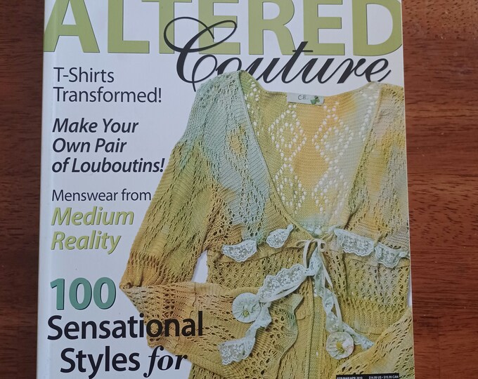 SEW Altered Couture Upcycle Reconstruct Sewing Idea Patterns/step by ...