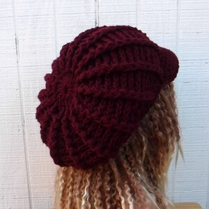 Soft Poofy Newsboy Hat Women 32 Colors Available/visor Beanie Hat ...