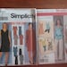 SEWING Lot of 4 Plus Size Summer Dress Patterns/simplicity Dress ...