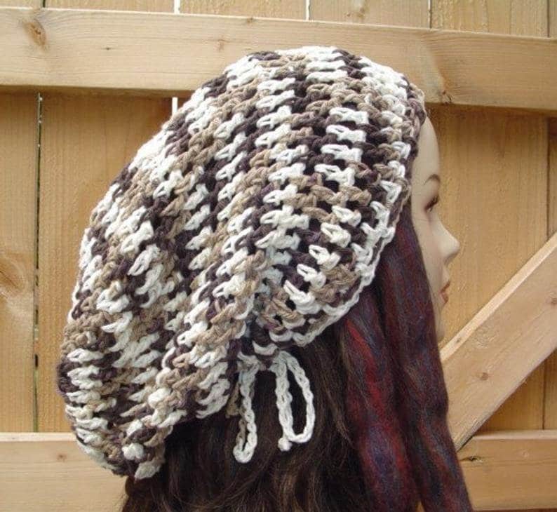 PDF Instant Download Crochet Pattern Snood Slouchy Beanie/long ...