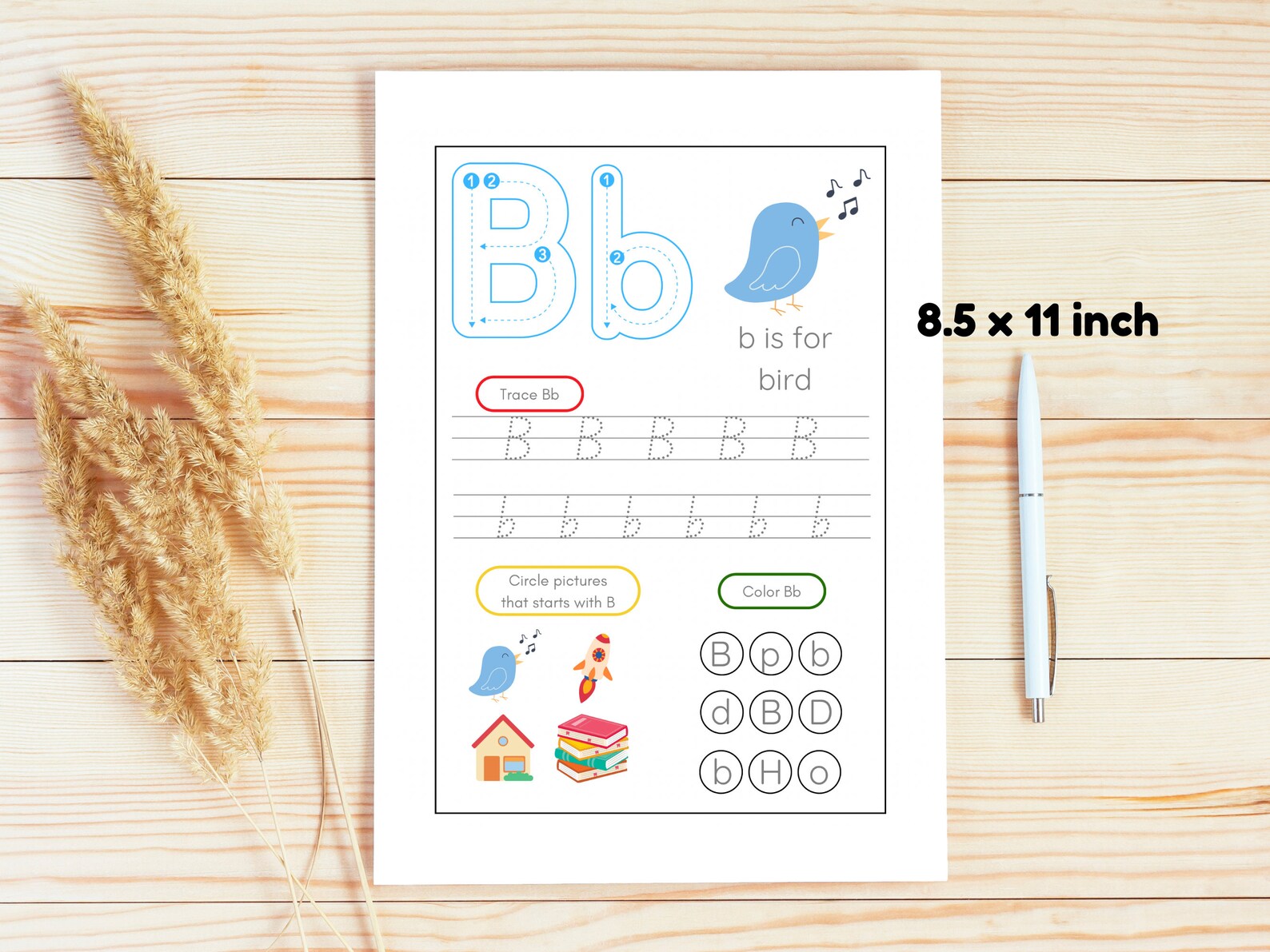 Alphabet 26 Letters Worksheets ABC Tracing Practice Worksheet Preschool ...