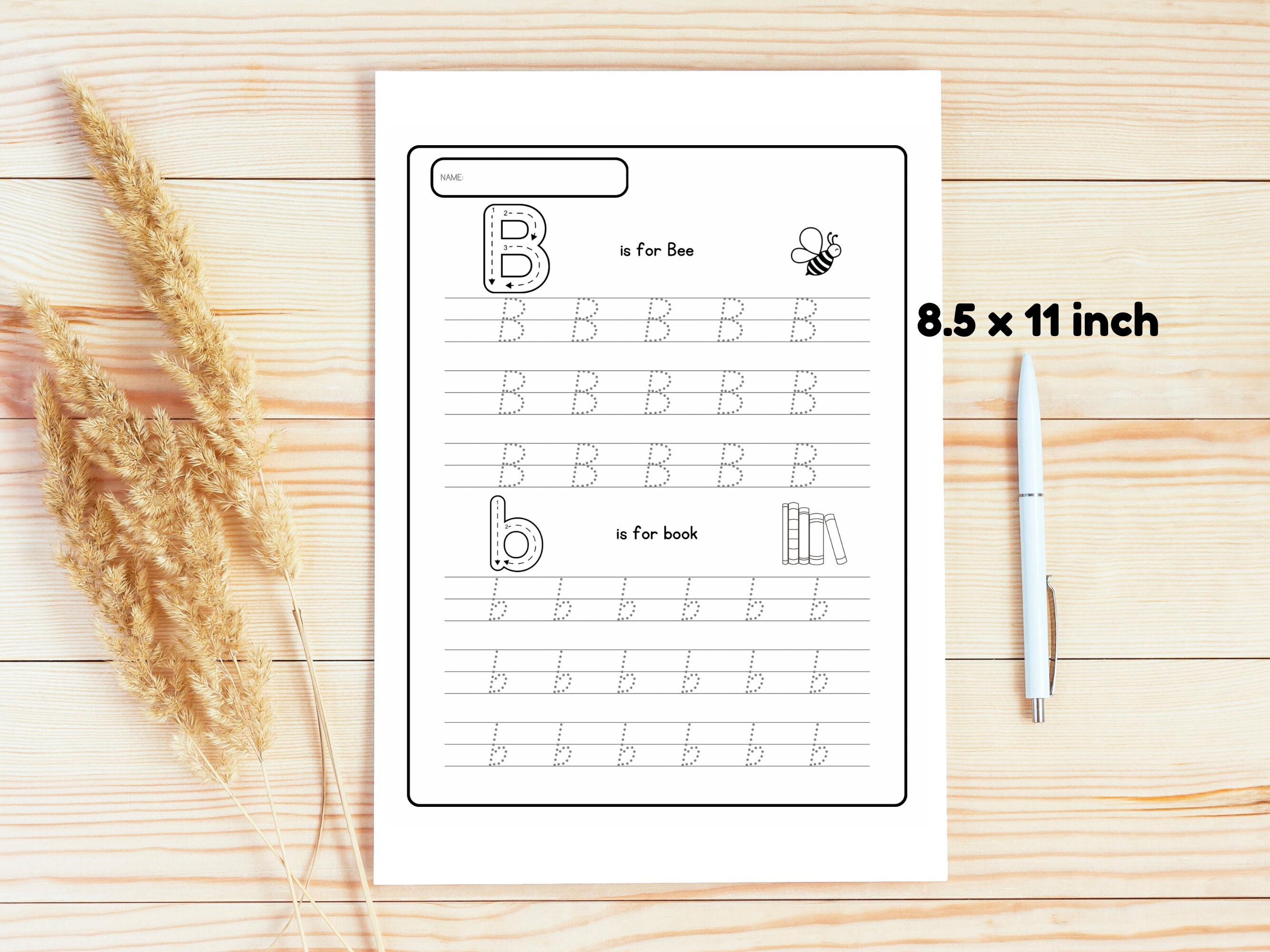 ABC Tracing Practice Printable Alphabet Worksheet Kindergarten ...