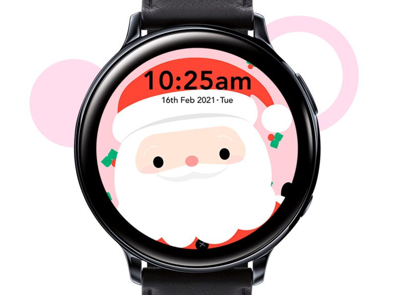 GIF Watch Face for Christmas Gingerbread Watch Face for Samsung Galaxy ...