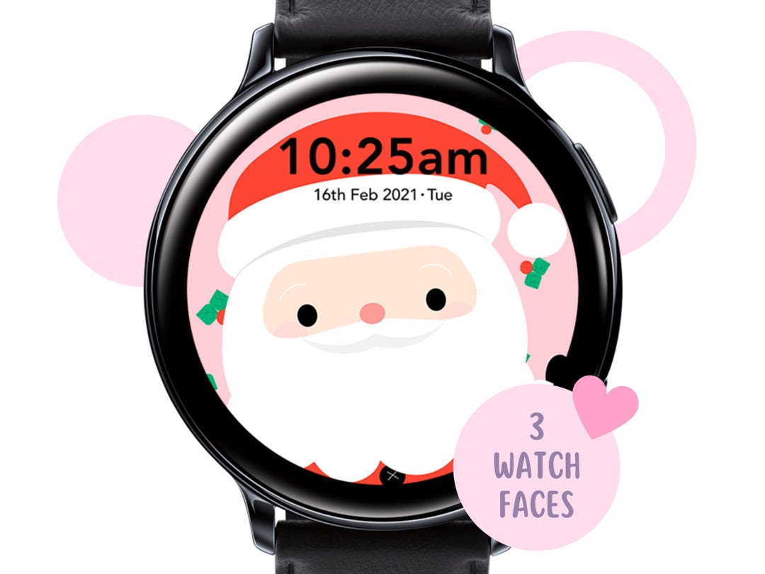 GIF Watch Face for Christmas Gingerbread Watch Face for Samsung Galaxy ...