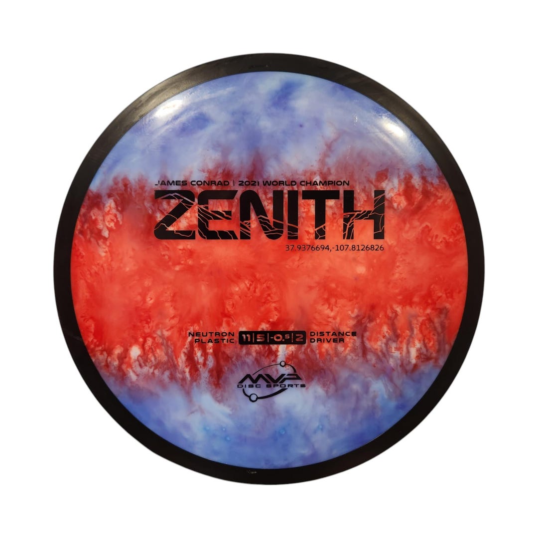Used MVP Zenith Neutron - Custom Disc Dye - Distance Driver - 168g - Etsy