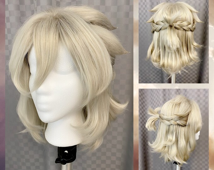 Genshin Impact ALBEDO Cosplay Wig - Etsy