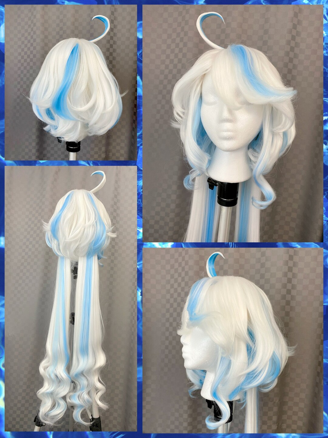 Genshin Impact FURINA Cosplay Wig - Etsy