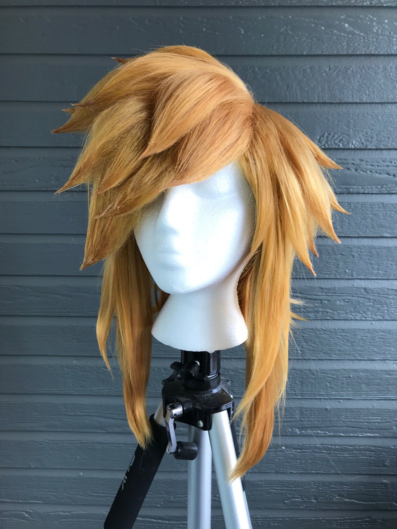 Legend of Zelda Breath of the Wild LINK Cosplay Wig | Etsy