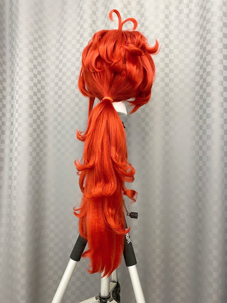 Genshin Impact DILUC Cosplay Wig - Etsy