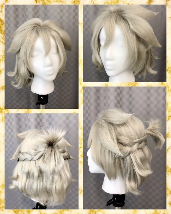 Genshin Impact ALBEDO Cosplay Wig | Etsy