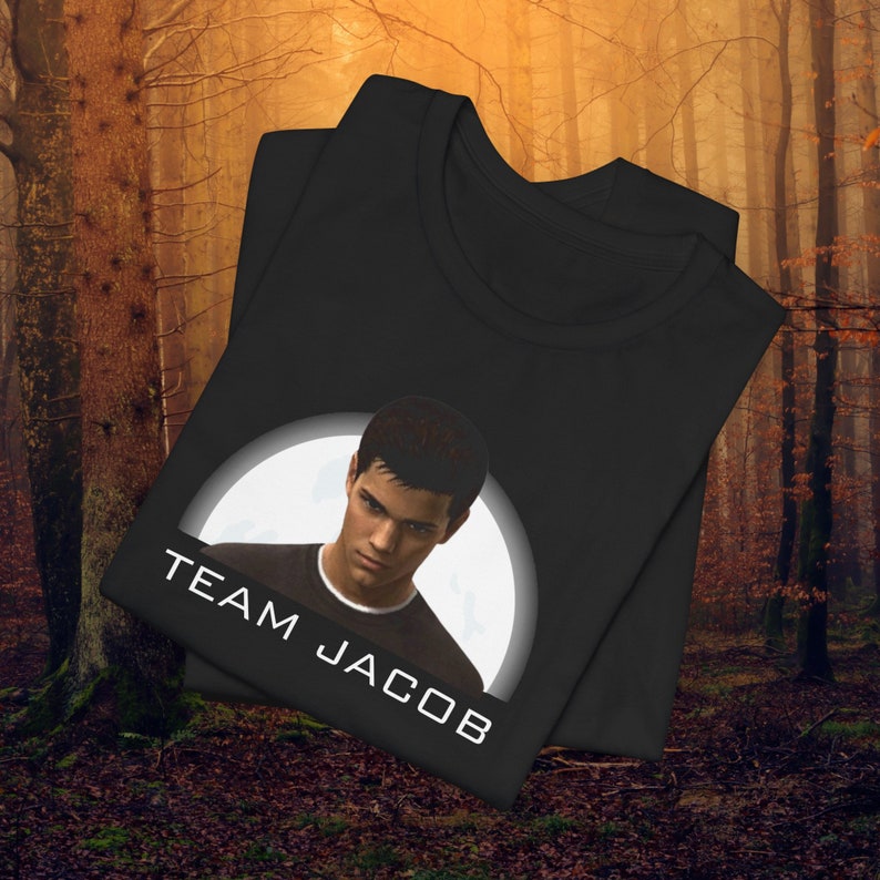 Twilight TEAM JACOB Tee, Twilight T-shirt, Twilight Saga, Twilight Fan ...