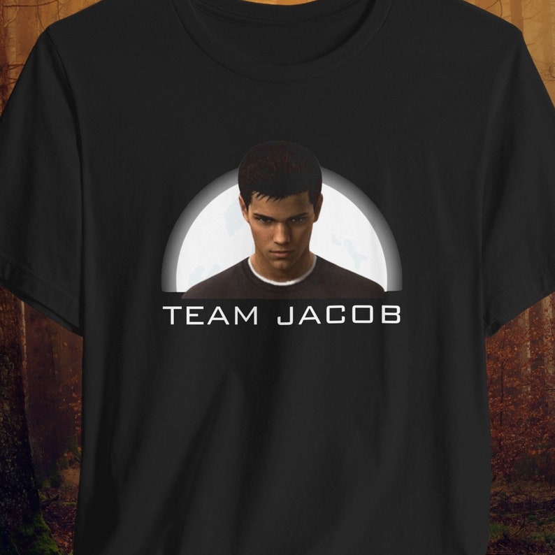 Twilight TEAM JACOB Tee, Twilight T-shirt, Twilight Saga, Twilight Fan ...