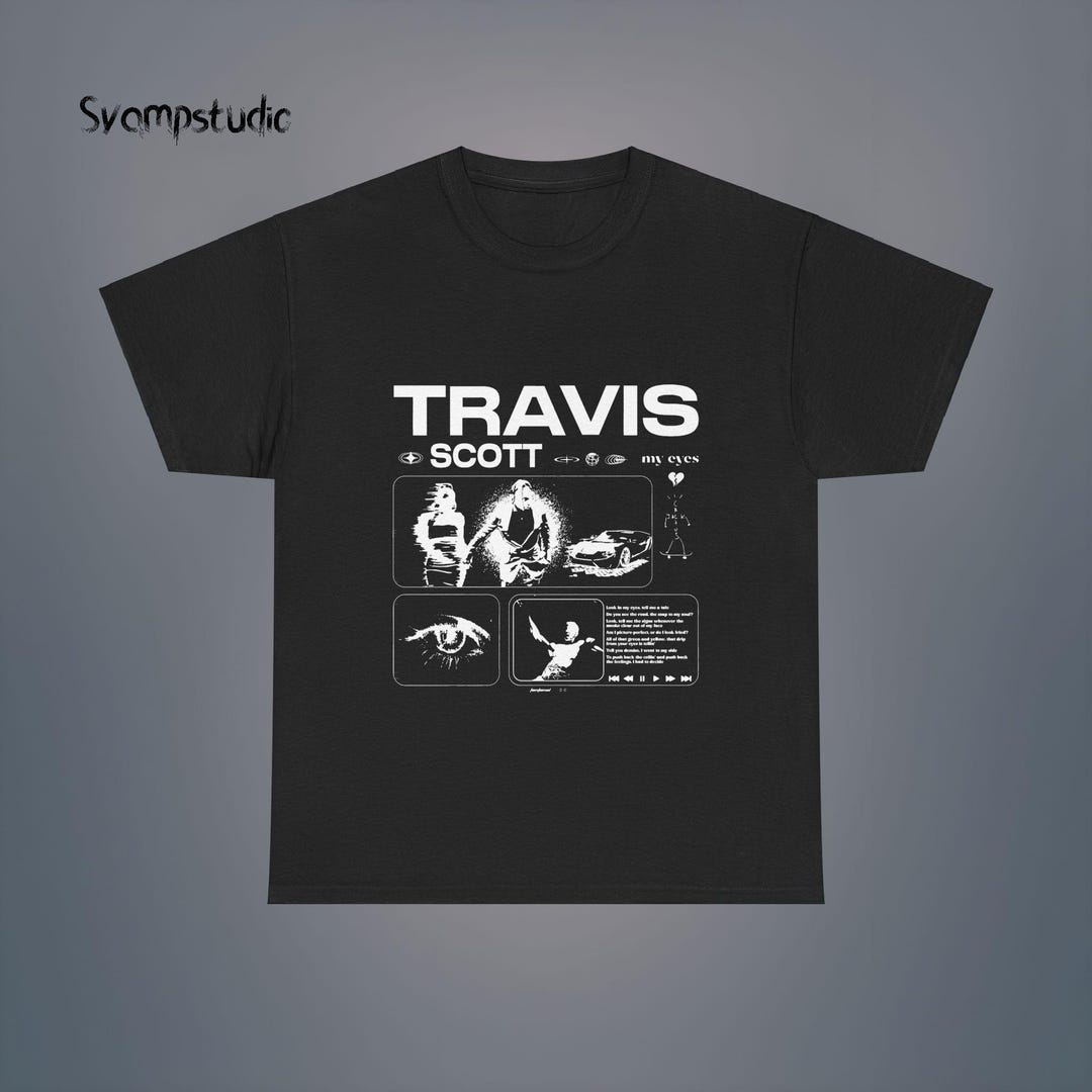 Travis Scott T-shirt - Travis Scott Merch - Streetwear - Utopia ...