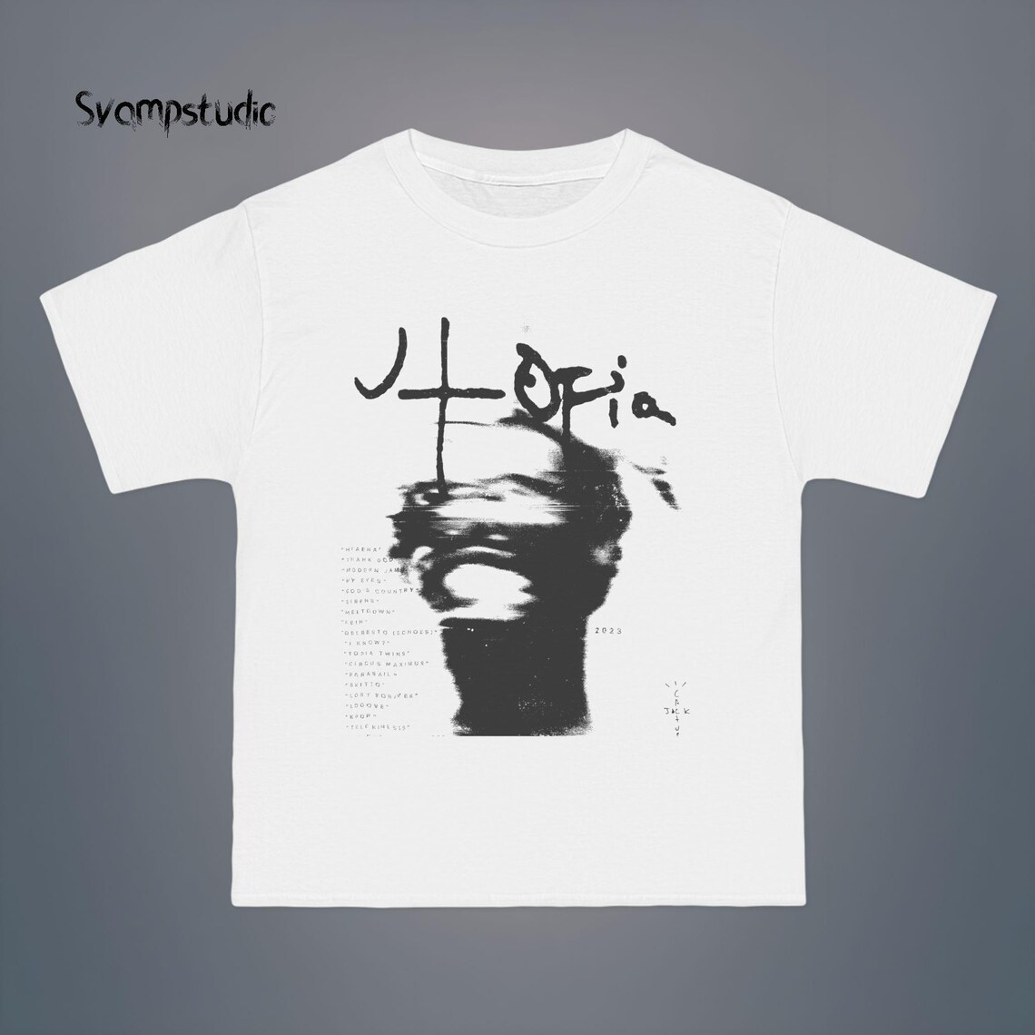 Travis Scott Utopia Tshirt - Utopia Tracklist - Travis Scott Concert ...